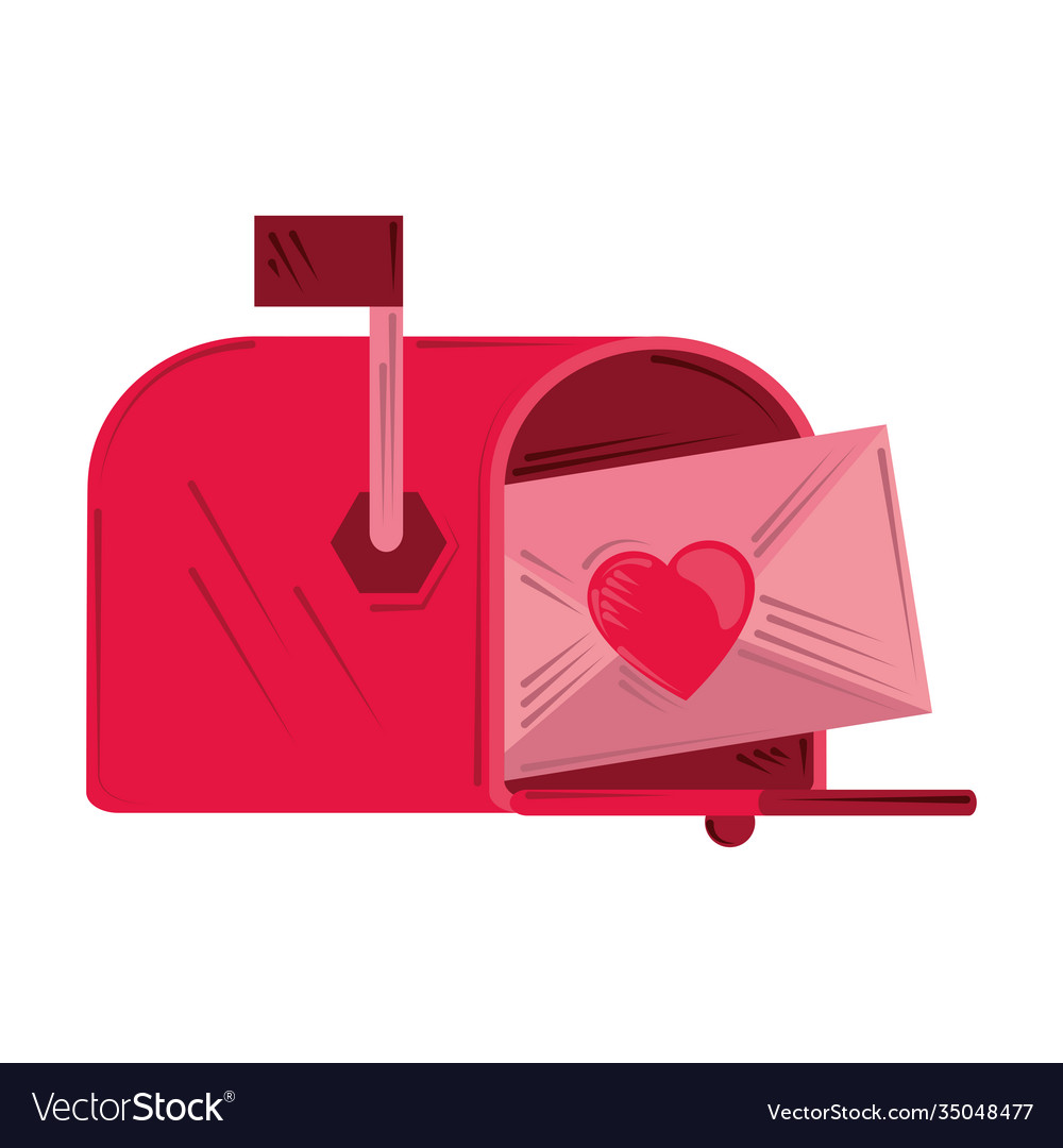 Valentine Mailbox Clip Art