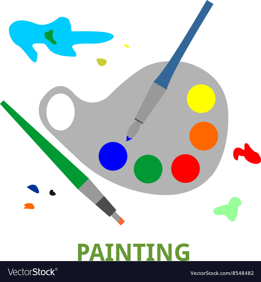 Painting Royalty Free Vector Image - VectorStock
