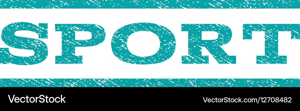 Sport watermark stamp Royalty Free Vector Image