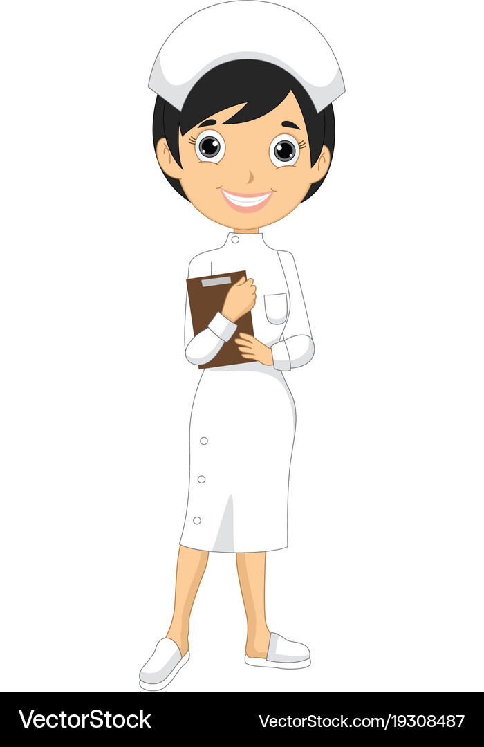 A nurse Royalty Free Vector Image - VectorStock