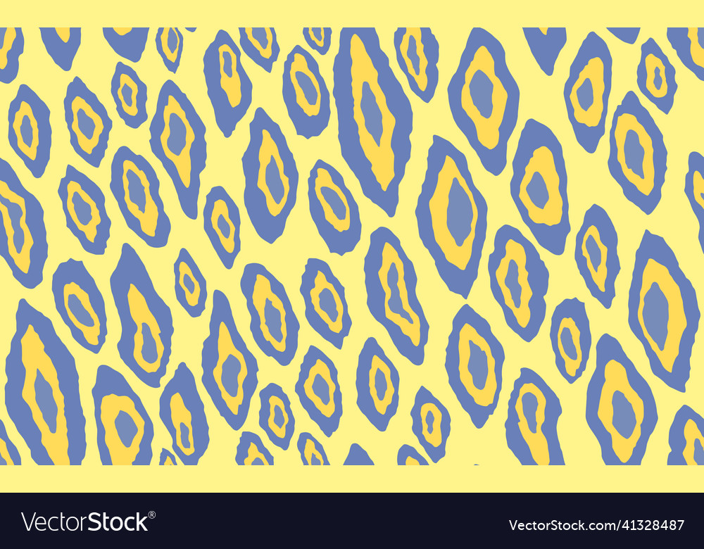Abstract modern leopard seamless pattern animals Vector Image