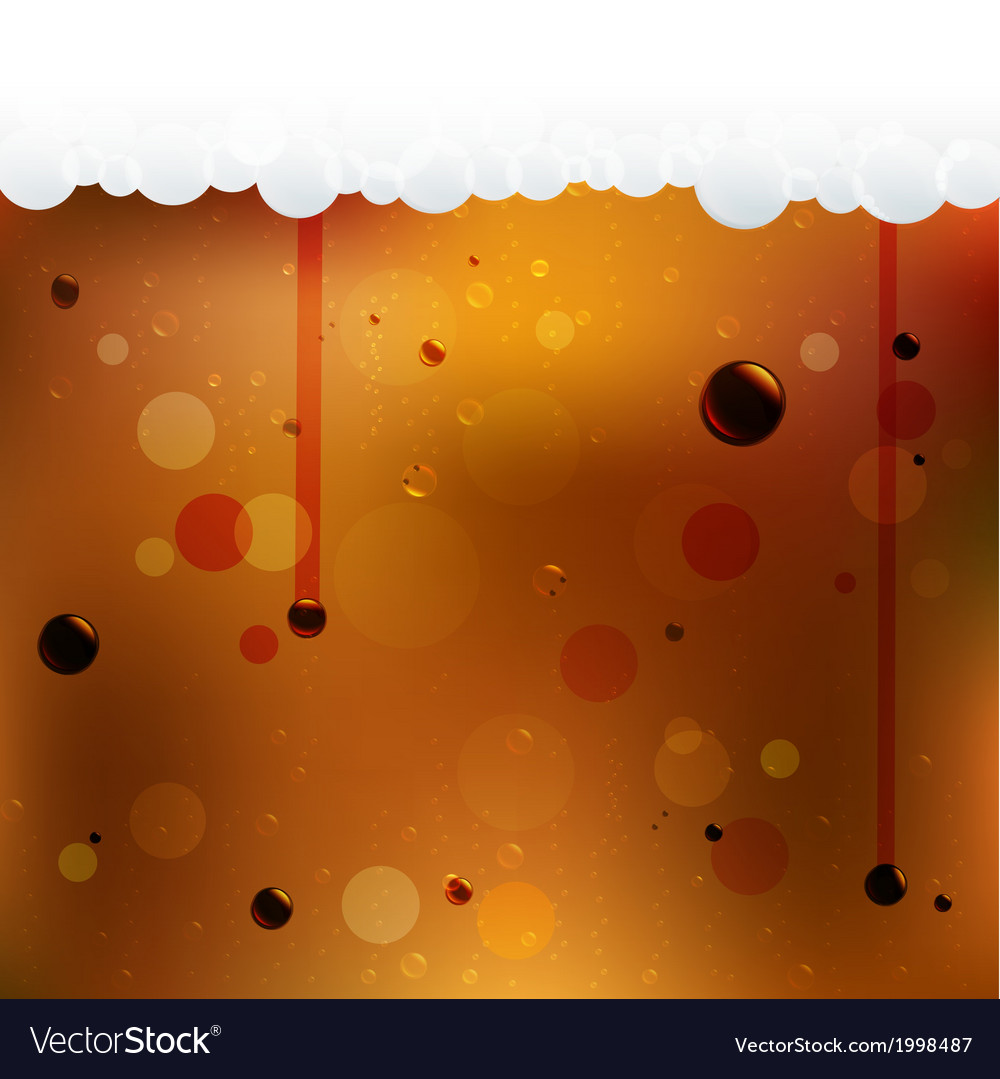 Beer background Royalty Free Vector Image - VectorStock