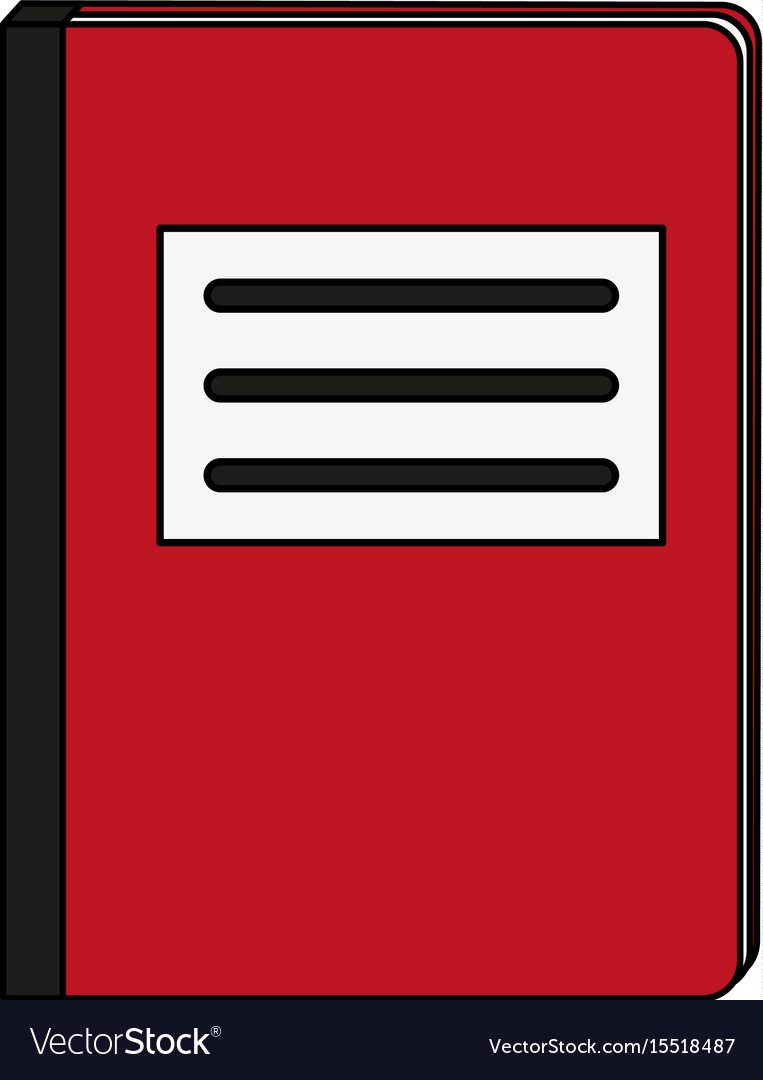 Notebook Royalty Free Vector Image - VectorStock