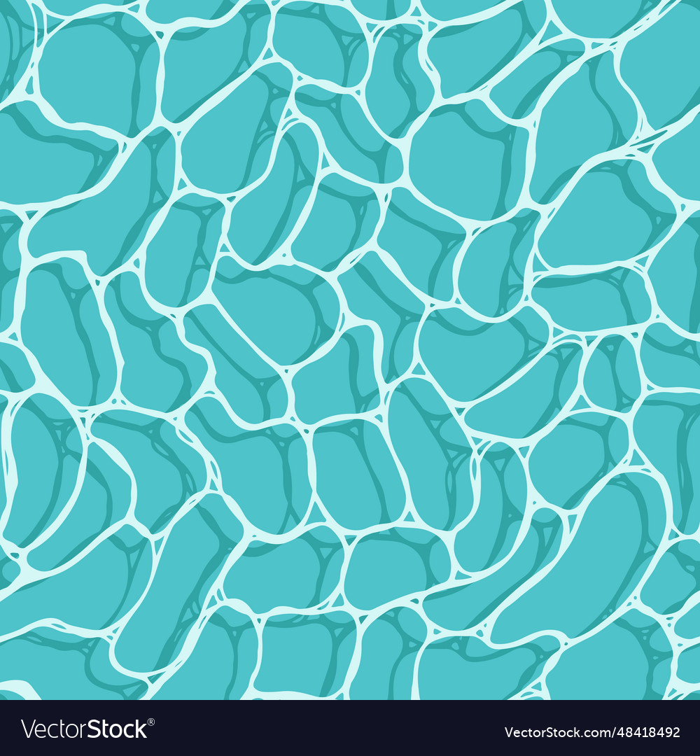 Seamless Water Surface Great For Packaging Vector Image