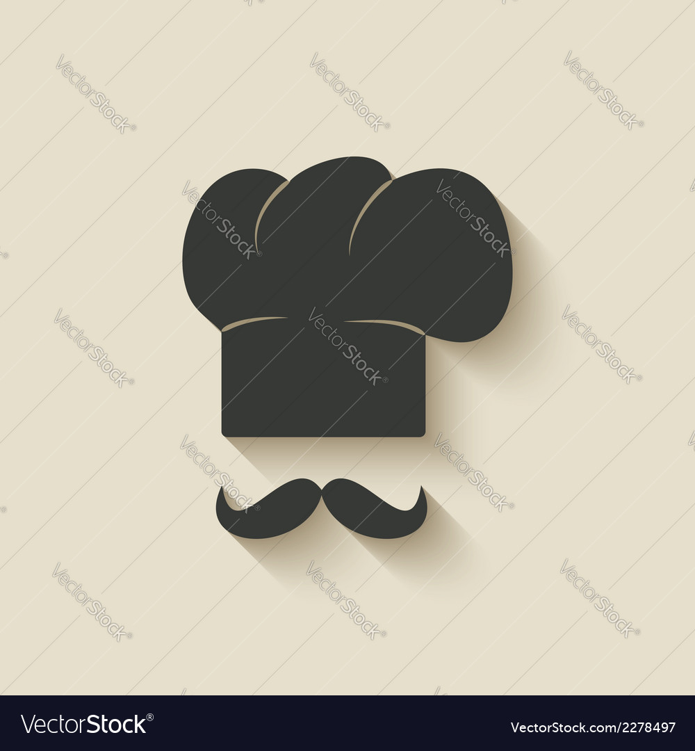Chef cap icon Royalty Free Vector Image - VectorStock