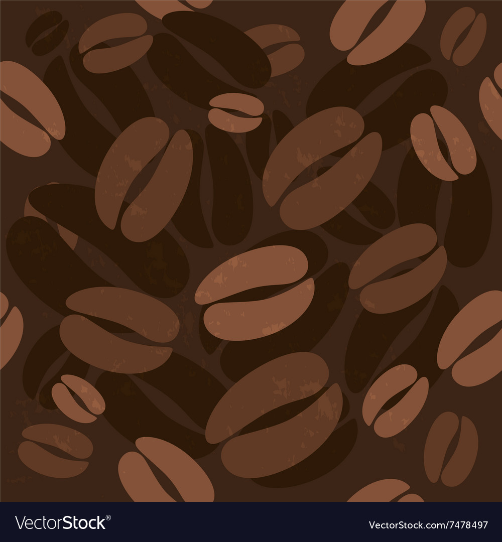 Seamless coffee pattern Royalty Free Vector Image