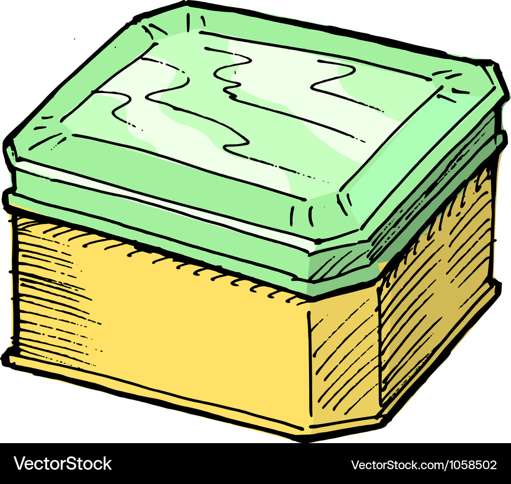 Box for tea Royalty Free Vector Image - VectorStock