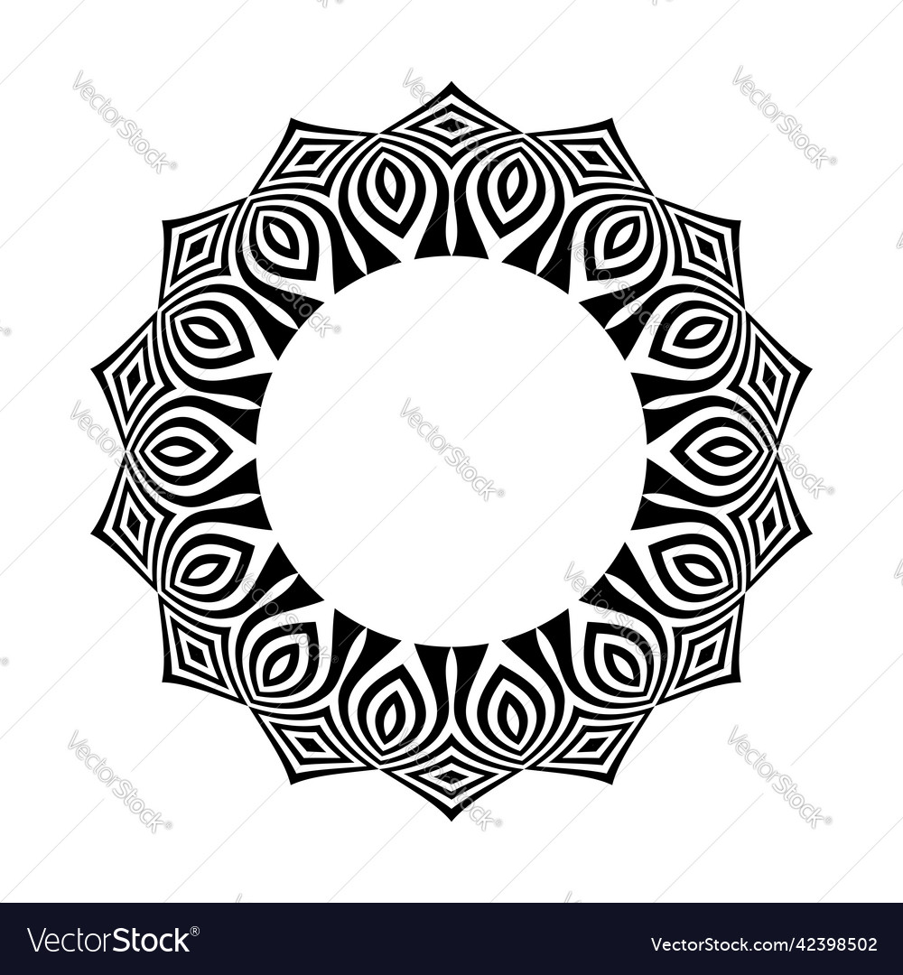Circle pattern Royalty Free Vector Image - VectorStock