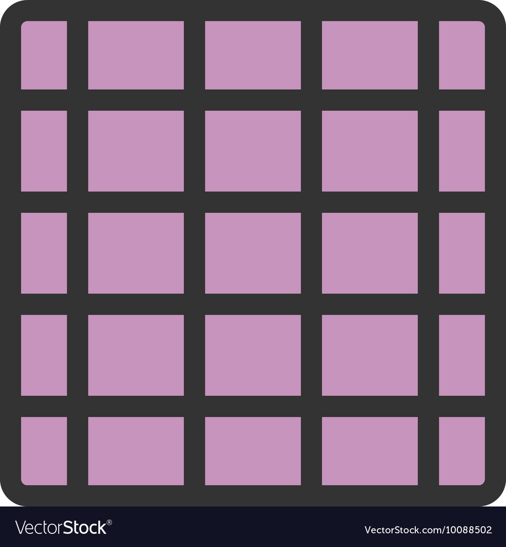 Grid Royalty Free Vector Image - VectorStock