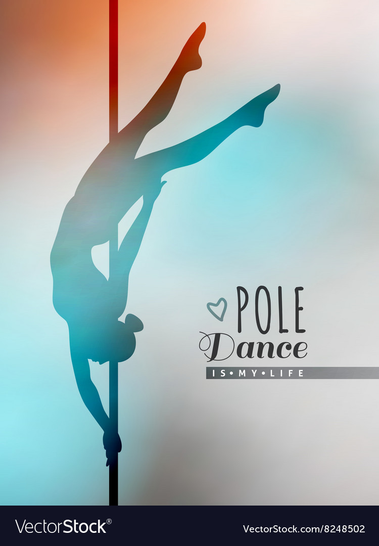 Pole dance Royalty Free Vector Image - VectorStock