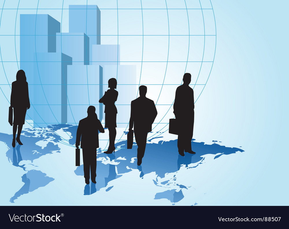 Buildings map Royalty Free Vector Image - VectorStock