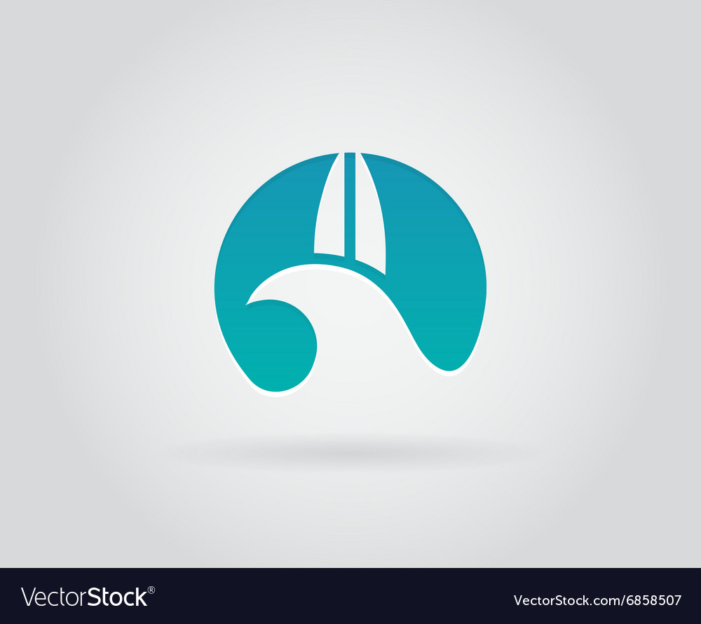 Logo icon design template elements Royalty Free Vector Image