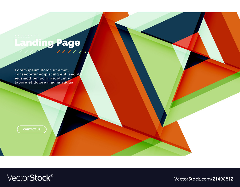 Square shape geometric abstract background Vector Image