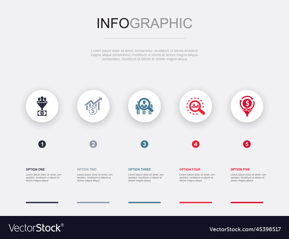 Lead conversion sales audience analysis Royalty Free Vector Lead conversion sales audience analysis Royalty Free Vector