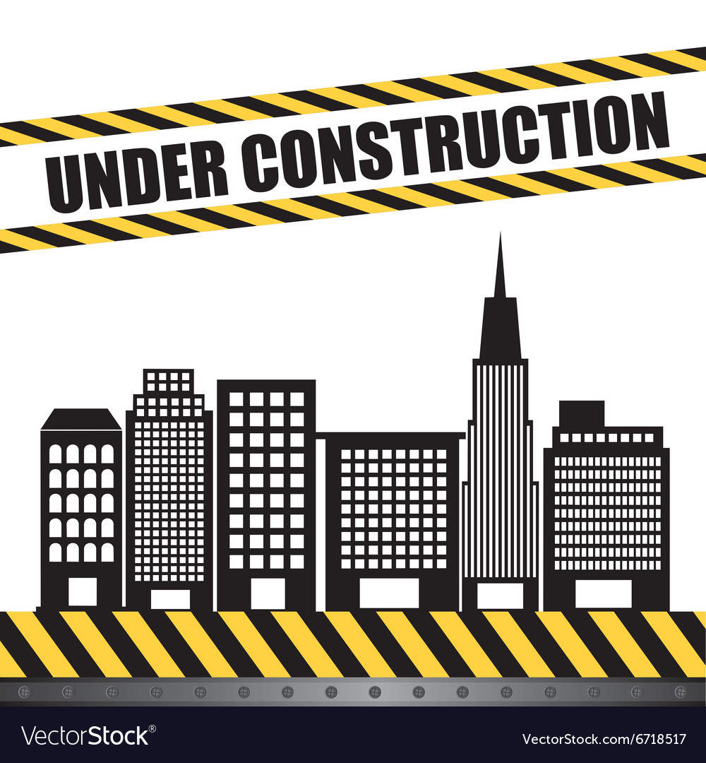 Under construction design Royalty Free Vector Image