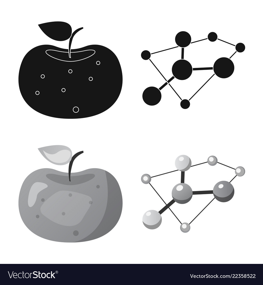 Design of and logo collection s Royalty Free Vector Image