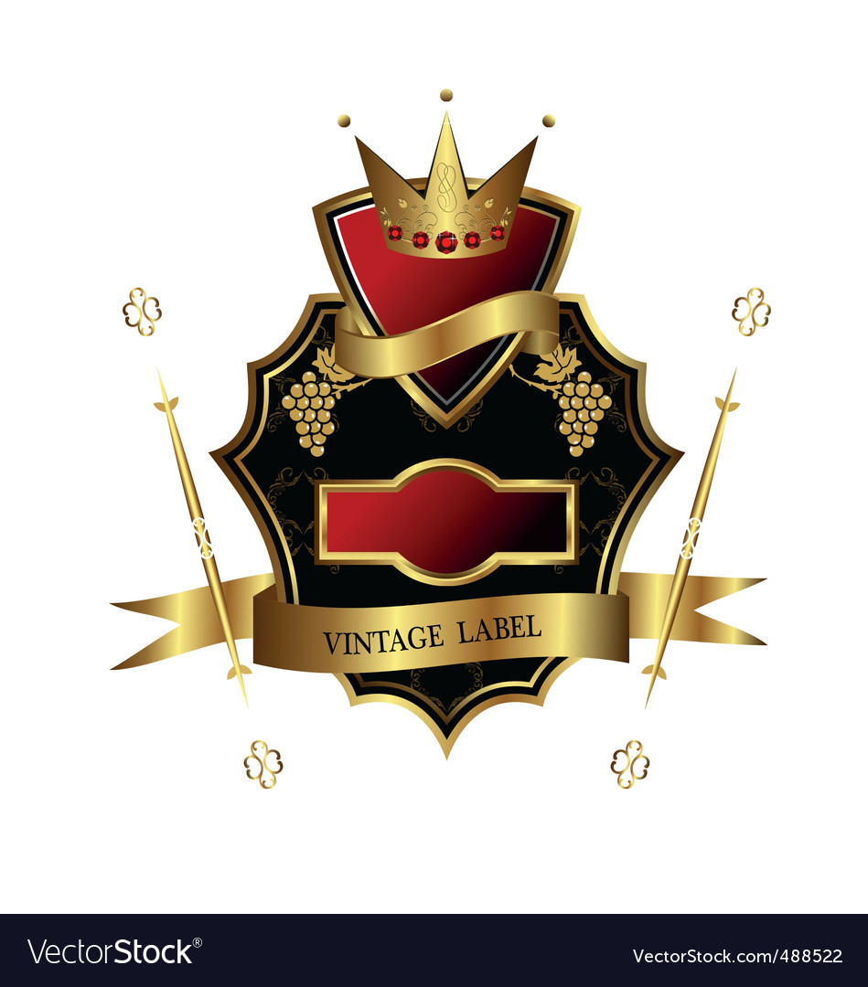 Label design Royalty Free Vector Image - VectorStock