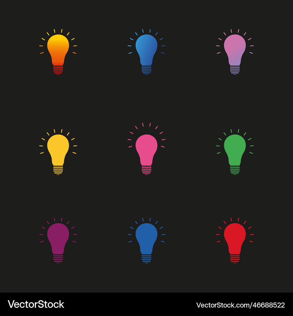 Light lamp electric design or lamp electric Vector Image