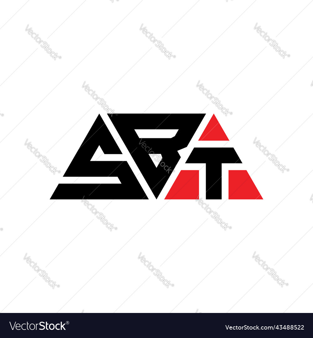 Sbt triangle letter logo design Royalty Free Vector Image Sbt triangle letter logo design Royalty Free Vector Image