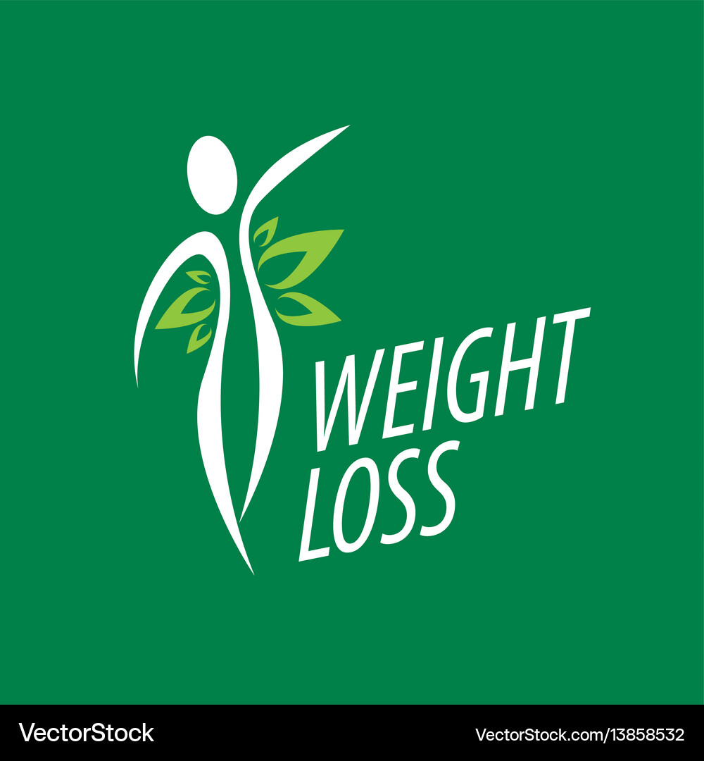 Weight loss logo Royalty Free Vector Image - VectorStock