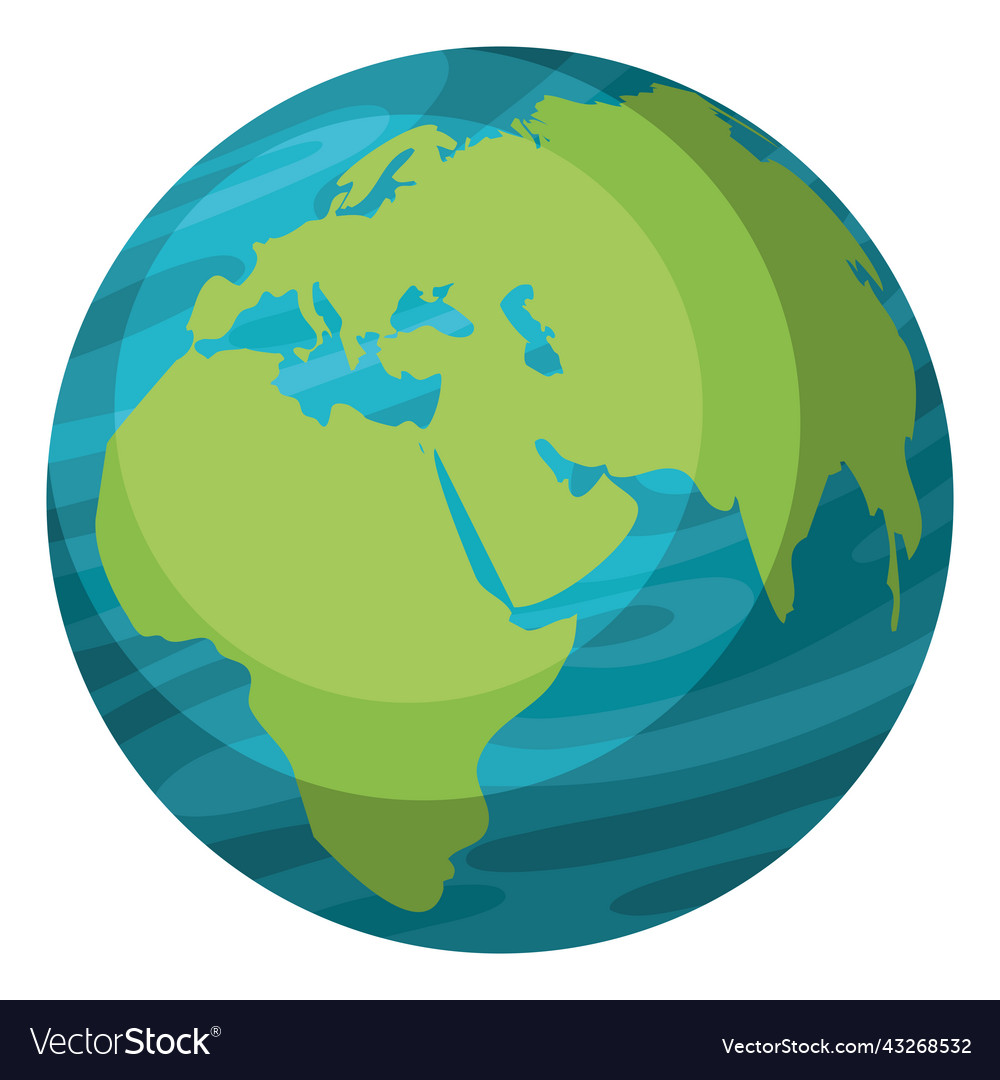 World planet earth Royalty Free Vector Image - VectorStock