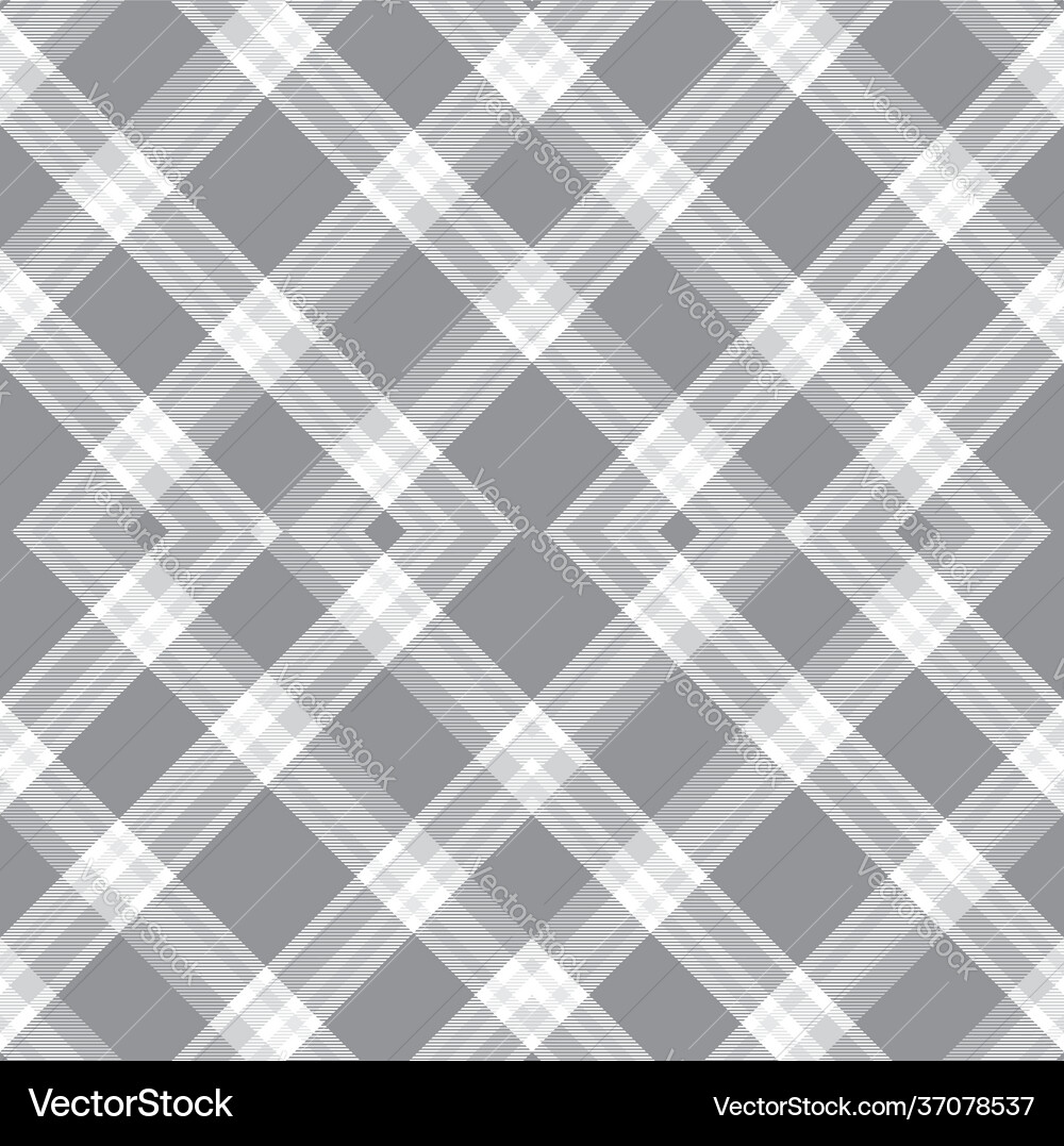 Black and white argyle plaid tartan textured Vector Image