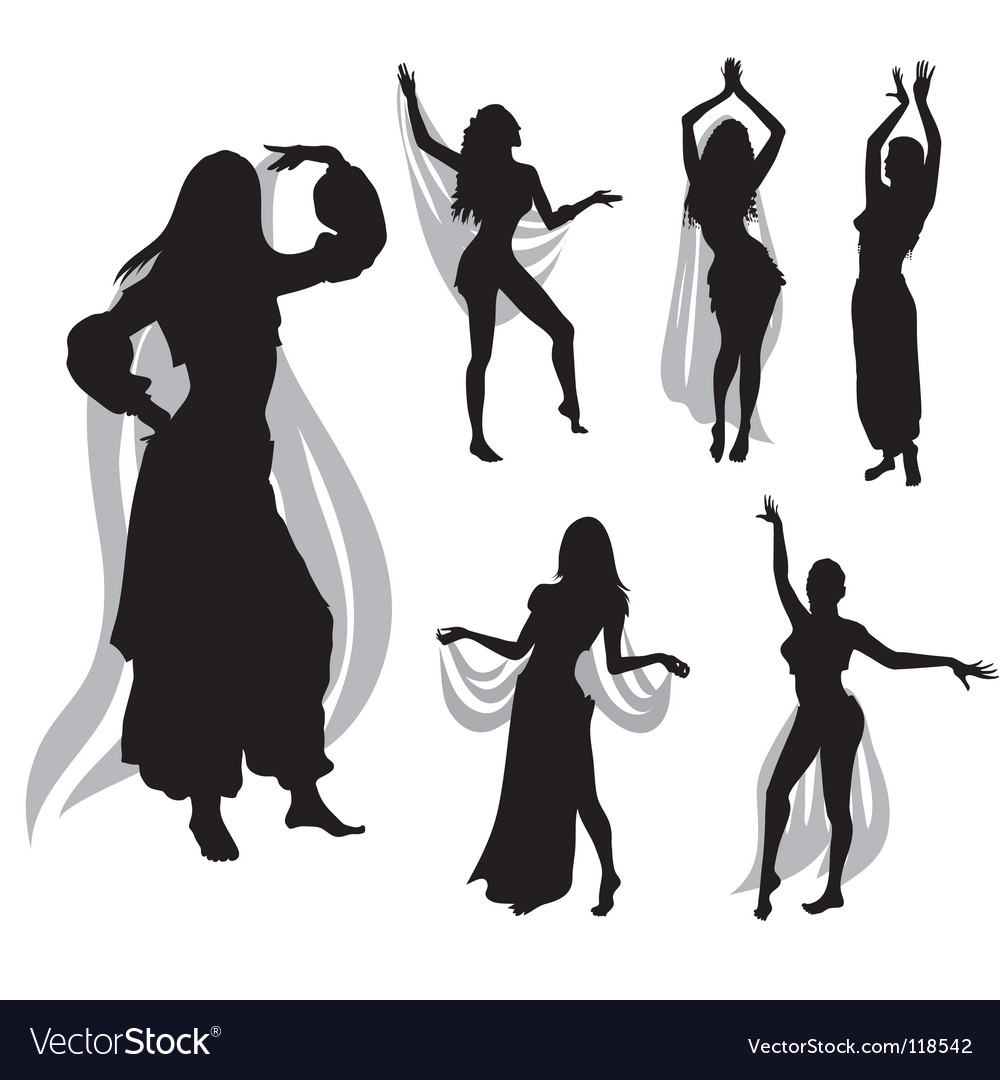 Belly Dance Royalty Free Vector Image Vectorstock
