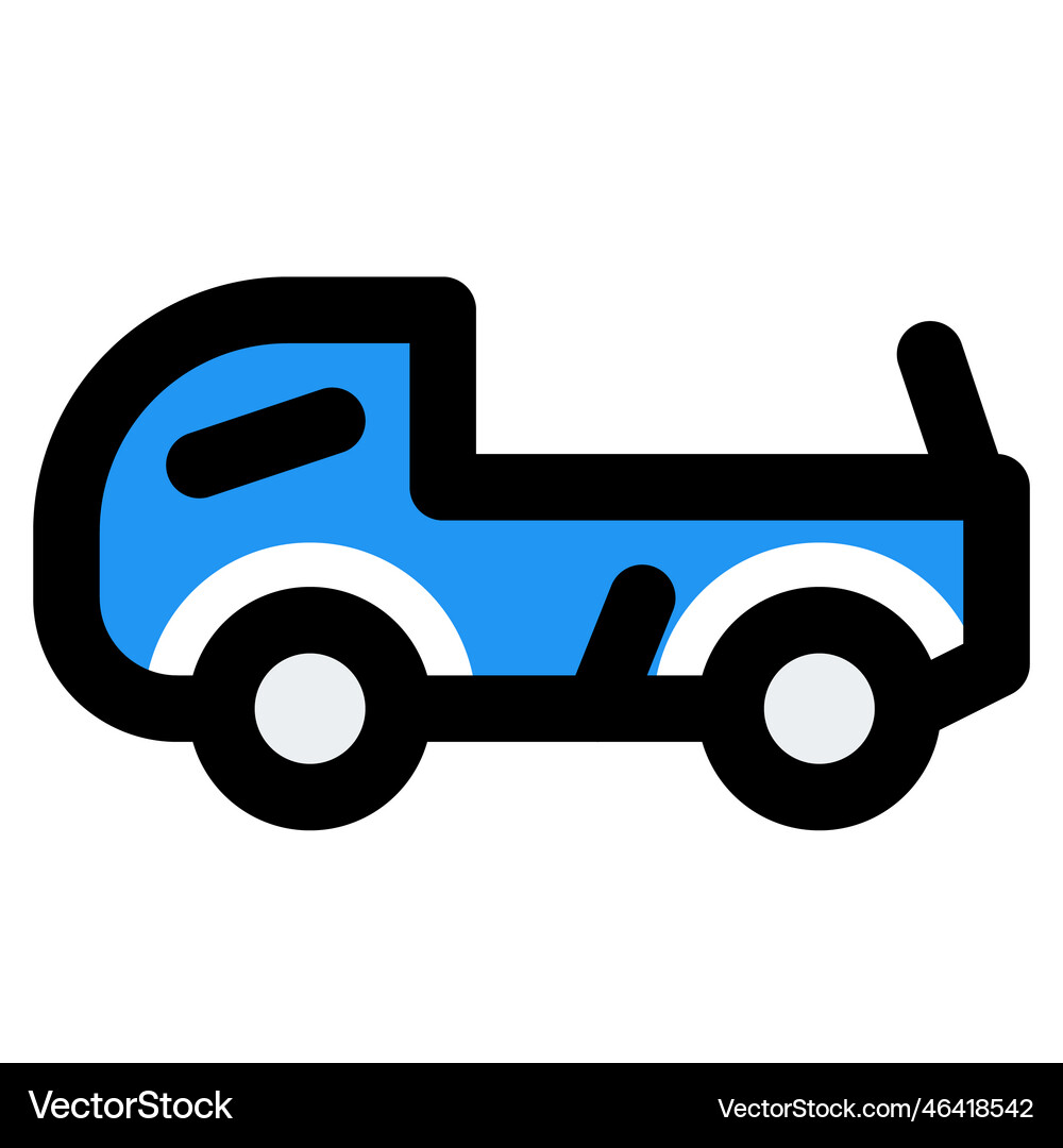 Large sized model of diecast car Royalty Free Vector Image
