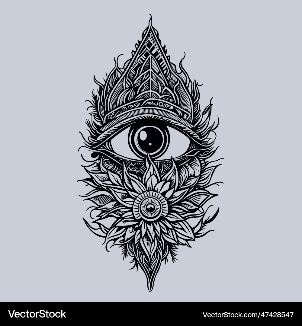 Eye 2 Royalty Free Vector Image - VectorStock