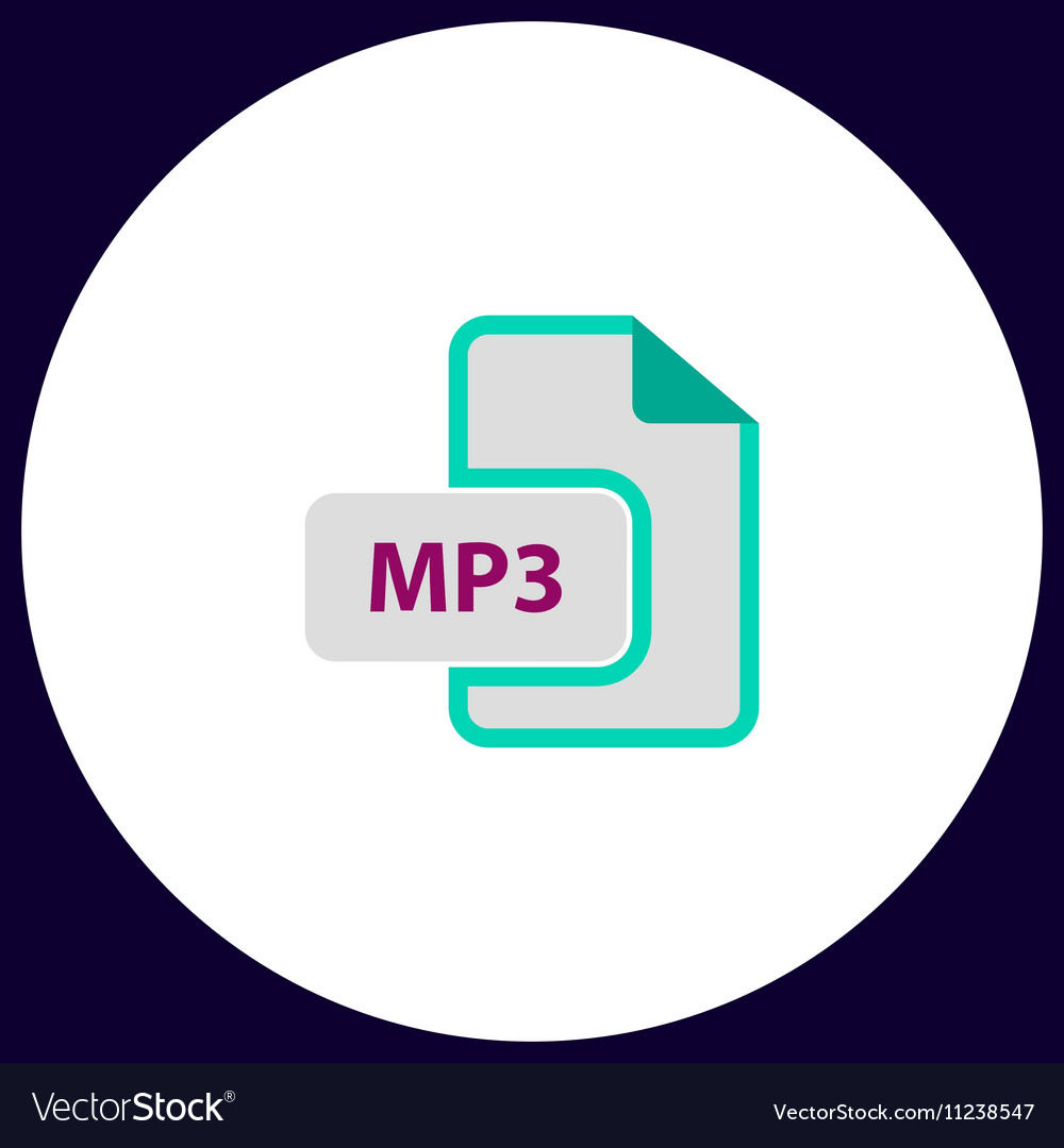 Mp3 computer symbol Royalty Free Vector Image - VectorStock