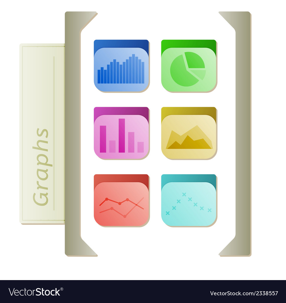 Graphs Royalty Free Vector Image - VectorStock