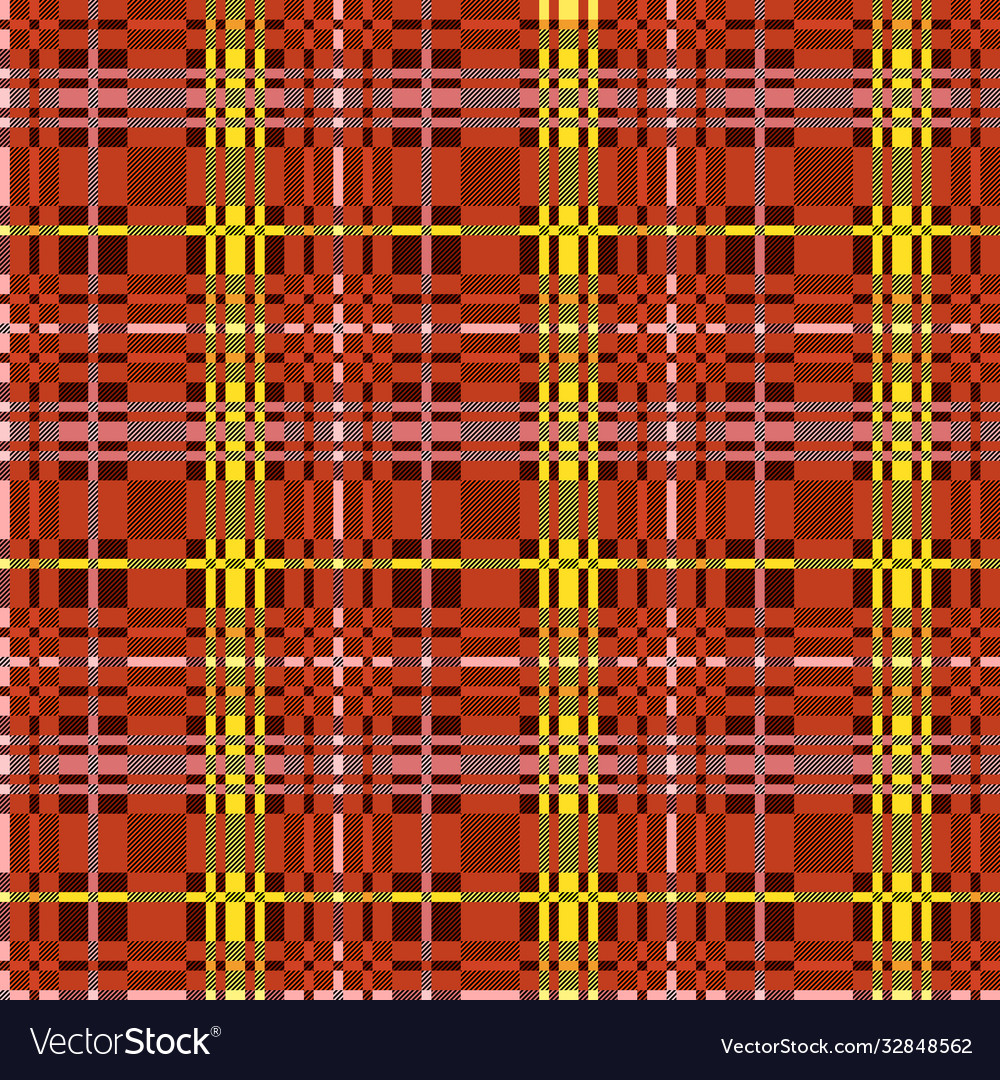 Seamless tartan rectangular texture Royalty Free Vector