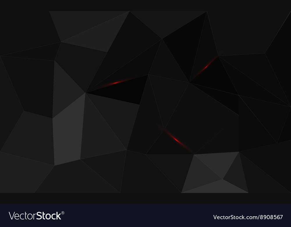 Black triangle structure abstract background Vector Image