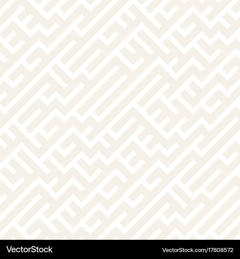 Irregular maze shapes tiling contemporary graphic Vector Image
