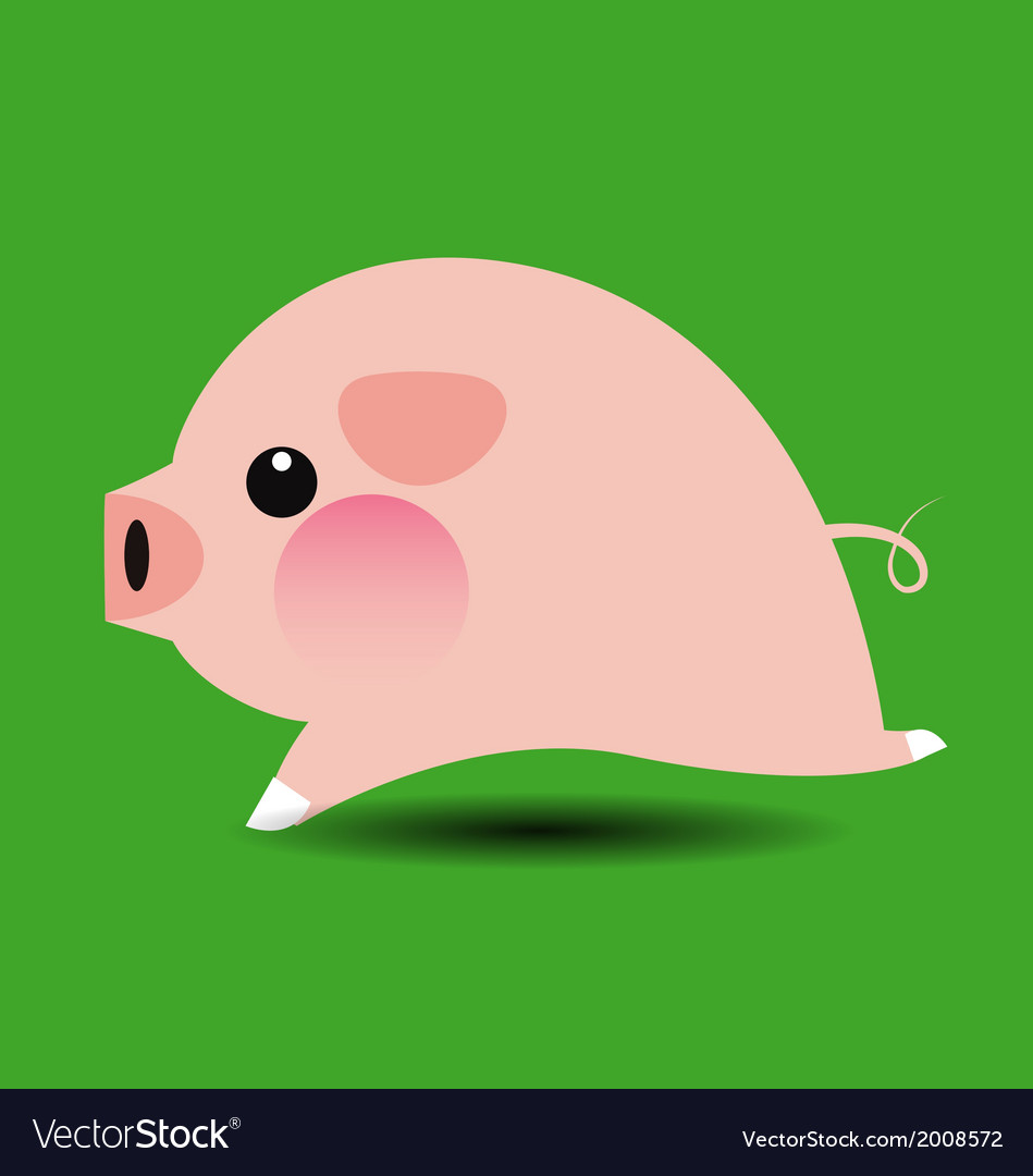Pig Royalty Free Vector Image - VectorStock
