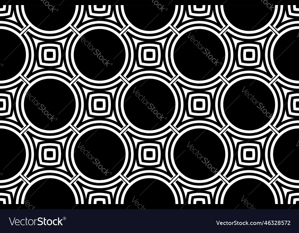 Seamless circles pattern Royalty Free Vector Image Seamless circles pattern Royalty Free Vector Image