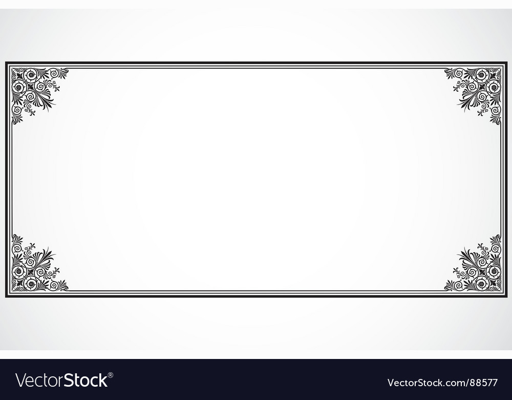 Frame Royalty Free Vector Image - VectorStock