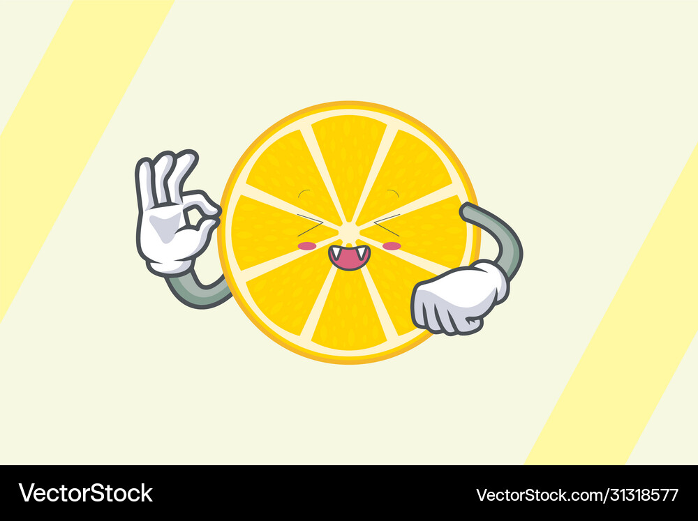 Laughing happy fun face ok okey okay nice Vector Image