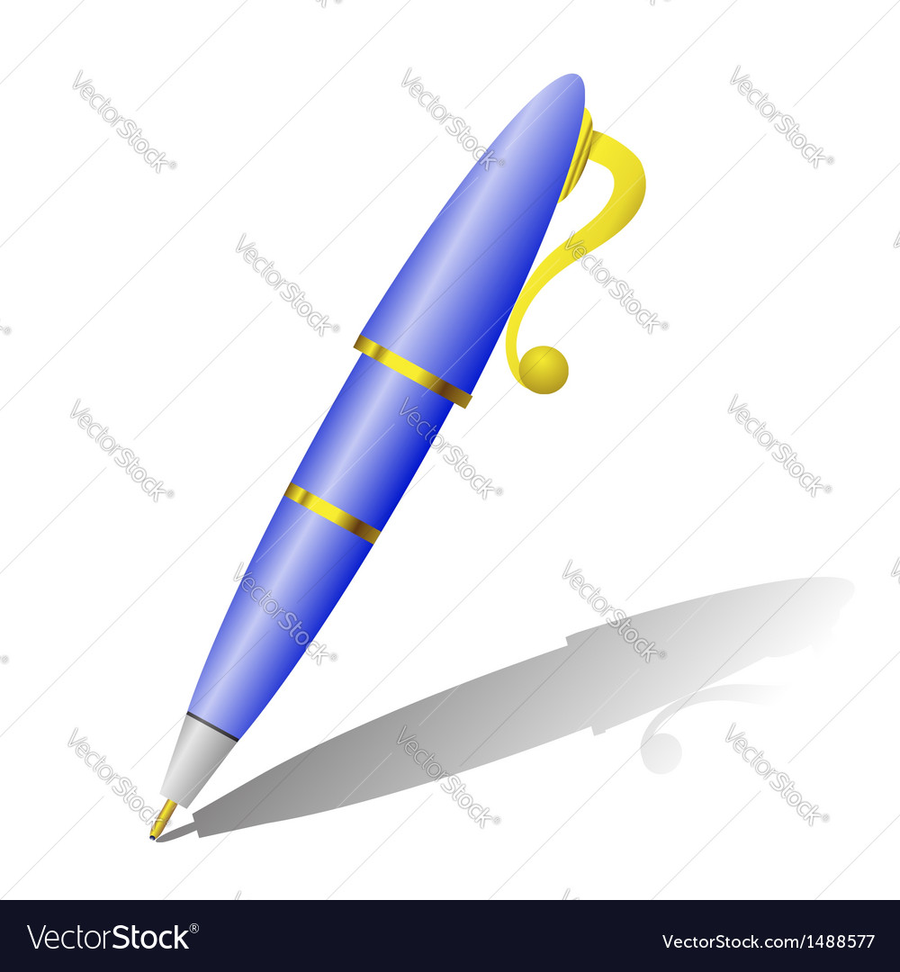 Pen Royalty Free Vector Image - VectorStock