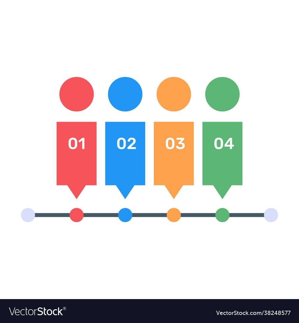 Vertical graph Royalty Free Vector Image - VectorStock