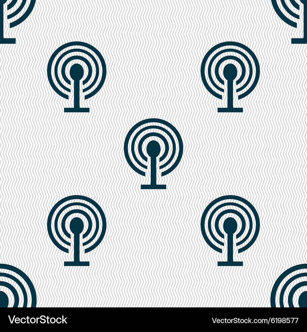 Wifi-Zeichen Wifi-Symbol WLAN-Netzwerk-Symbolzone Vektorbild