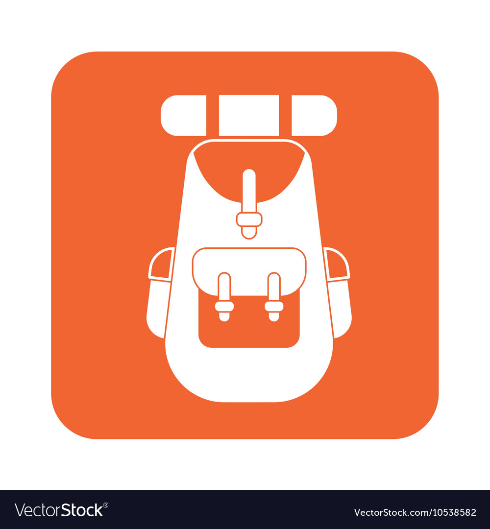 Backpack icon Royalty Free Vector Image - VectorStock
