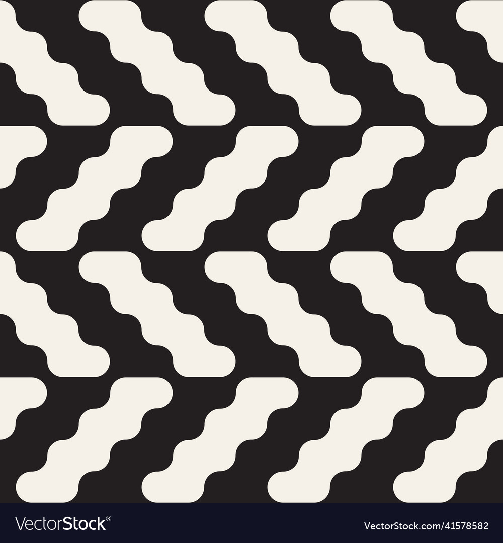 Seamless pattern repeating geometric elements Vector Image