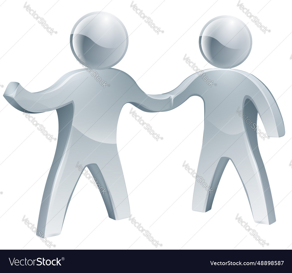 Cooperation concept Royalty Free Vector Image - VectorStock