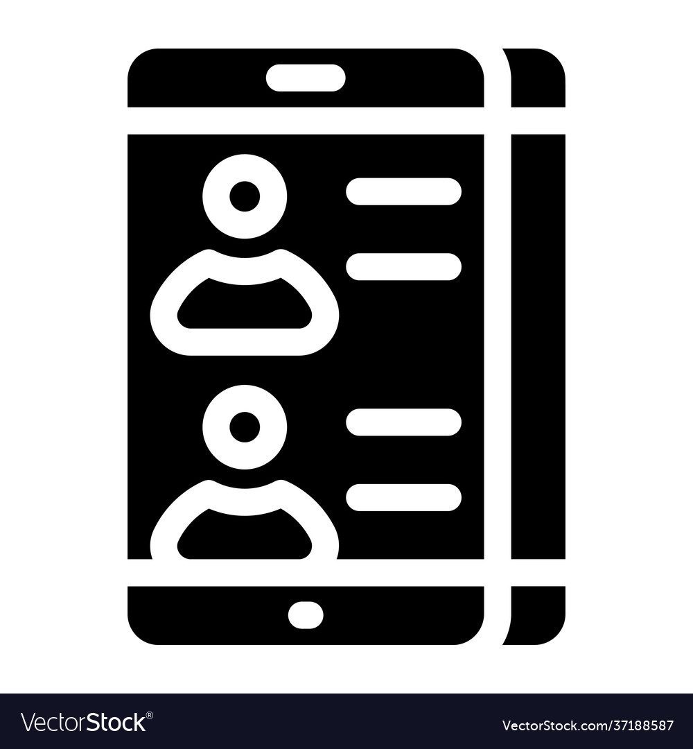 Digital profile Royalty Free Vector Image - VectorStock