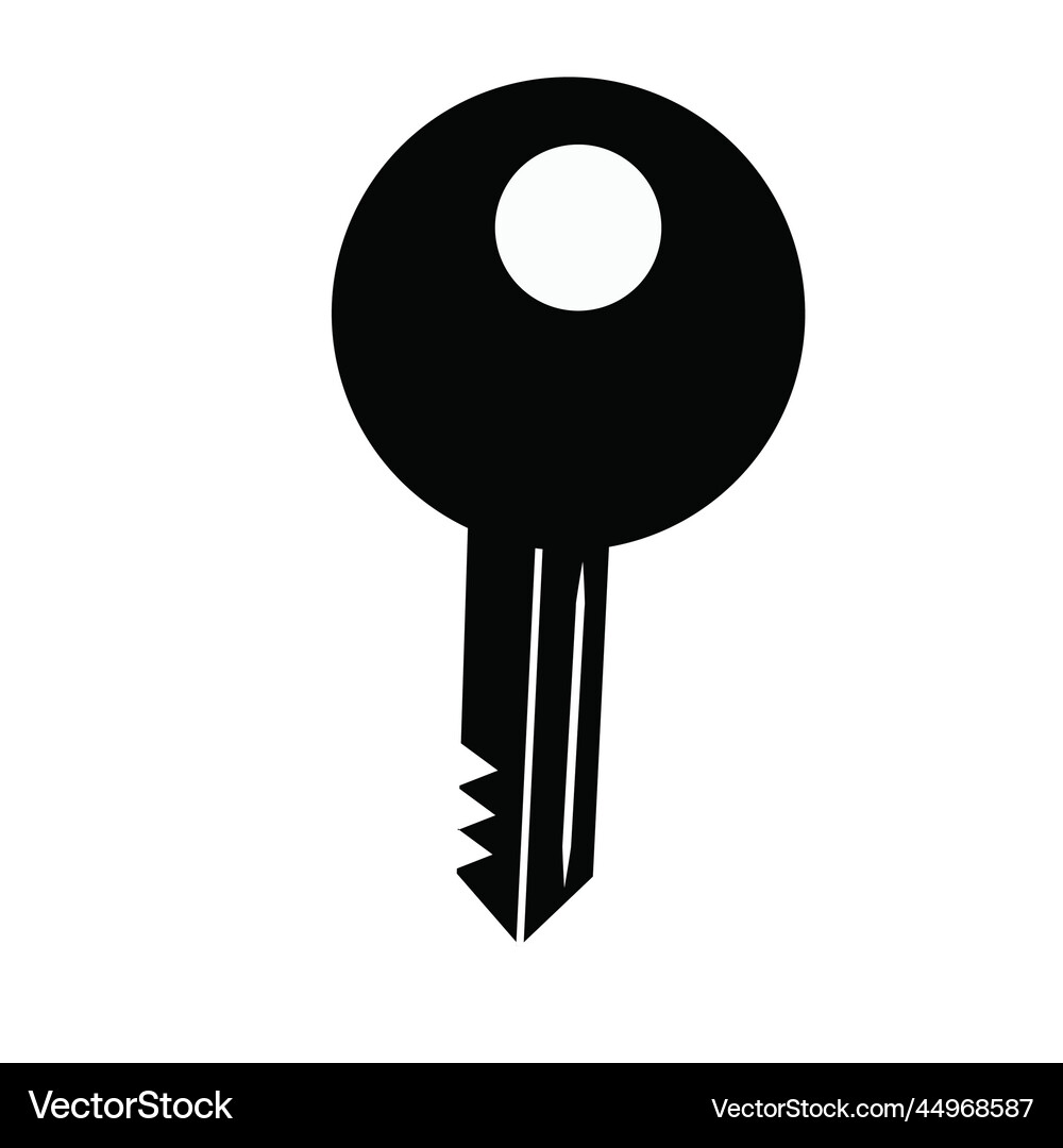 Home key icon safe key vehicle key Royalty Free Vector Image