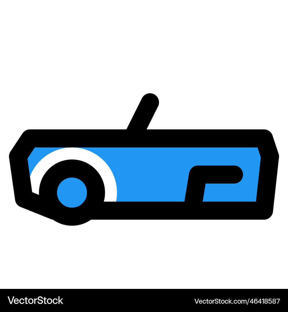 Lowrider car popular for custom designs Royalty Free Vector