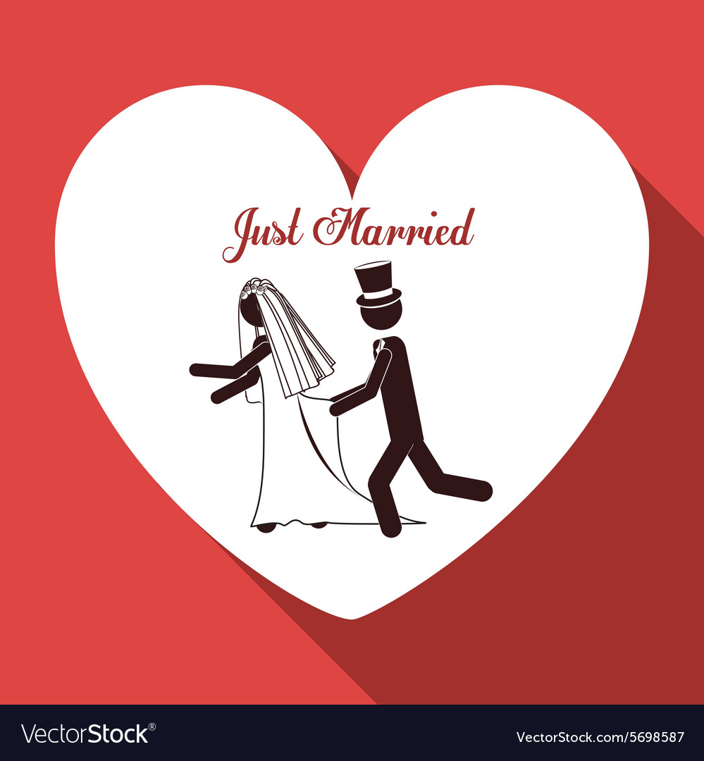 Married design Royalty Free Vector Image - VectorStock