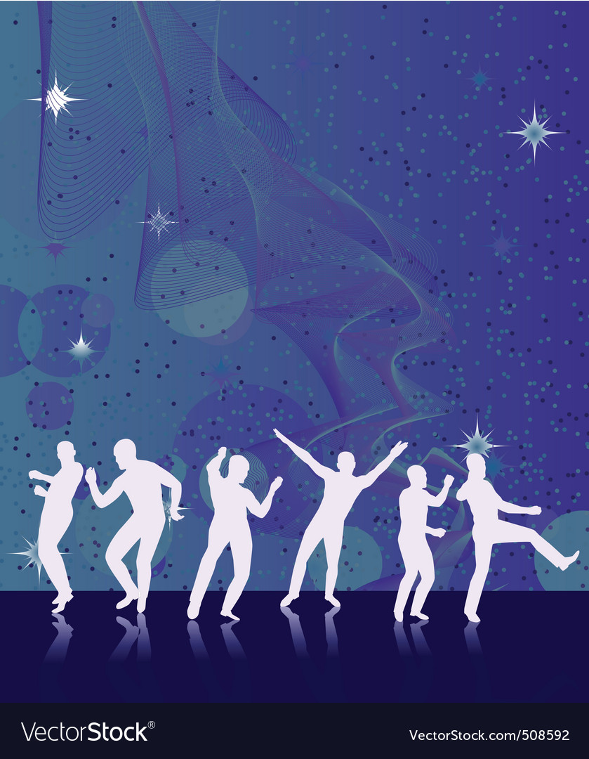 Dance disco Royalty Free Vector Image - VectorStock