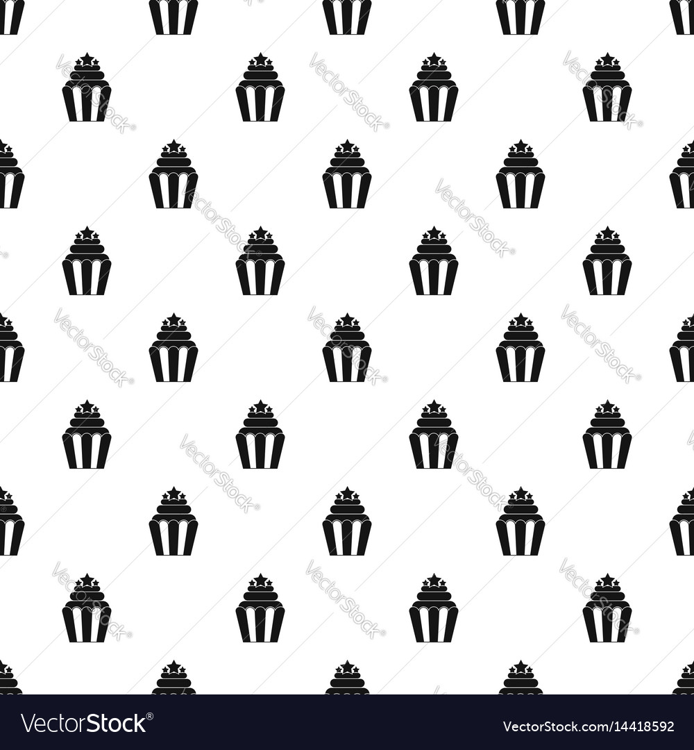 Popcorn pattern Royalty Free Vector Image - VectorStock